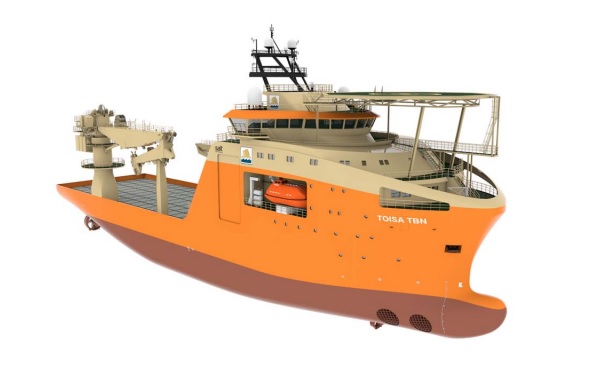 Offshore Fleet - New DP2 RSV for Toisa